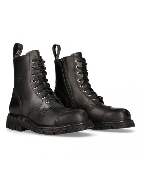 BLACK NEW ROCK ARMY BOOTS