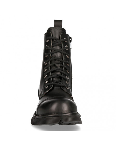 BLACK NEW ROCK ARMY BOOTS